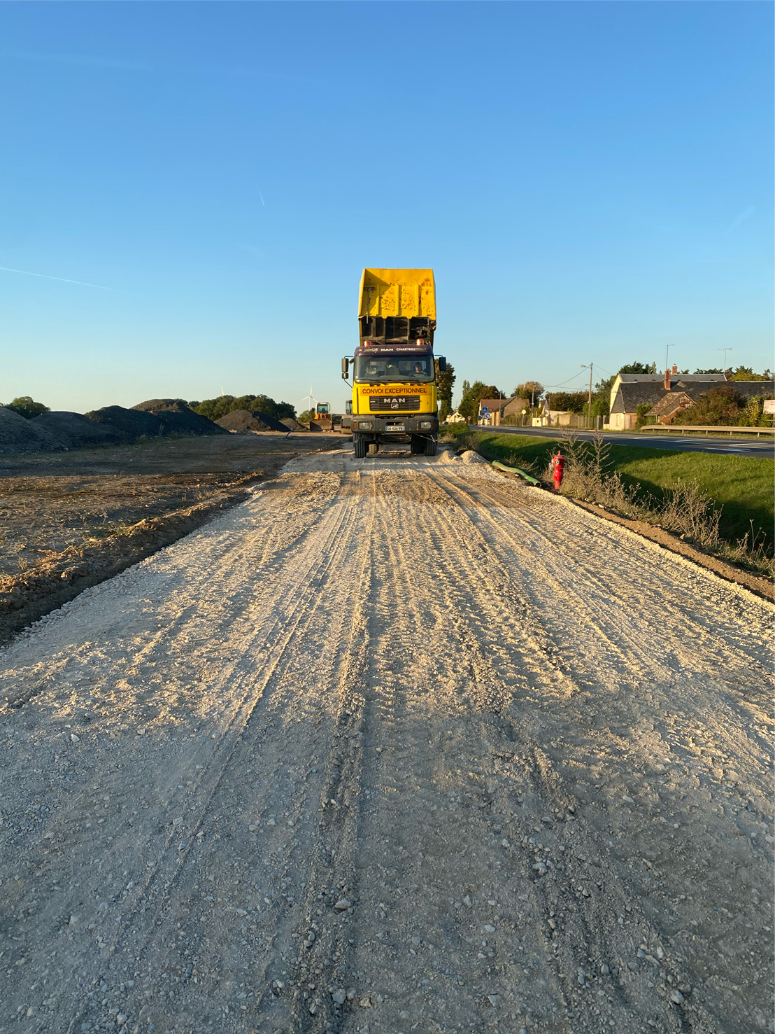 Réalisation de plateforme | CAGÉ TERRASSEMENT